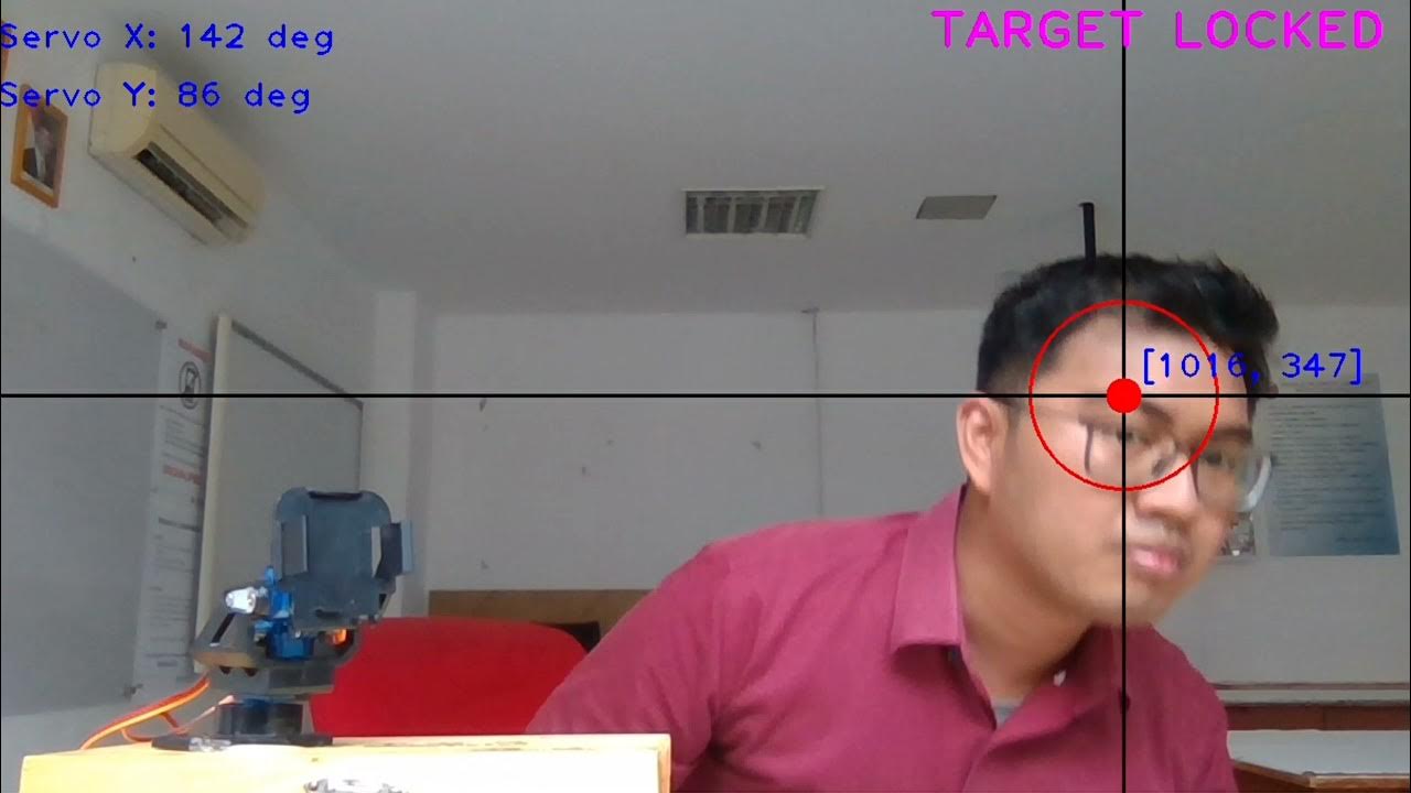 [DEMO] Headshot Tracking || OpenCV | Arduino - YouTube