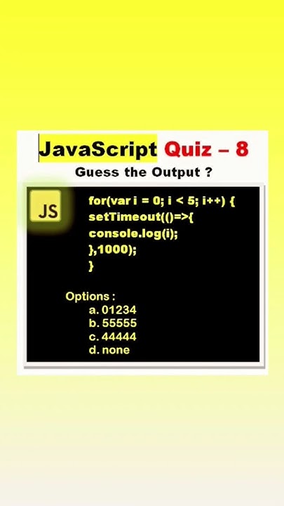 Javascript Quiz Time 🚀 Javascriptquiz Htmlcssjavascript Javascript