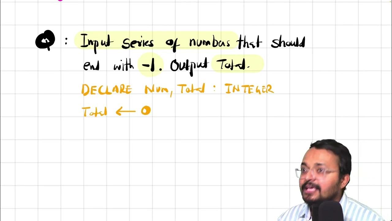A1 While Loop 2024 Paper 2 Basics Computer Science Sir Mak Online Classes 9618 Mak
