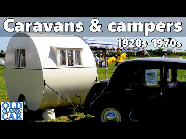 Vintage Caravan Car