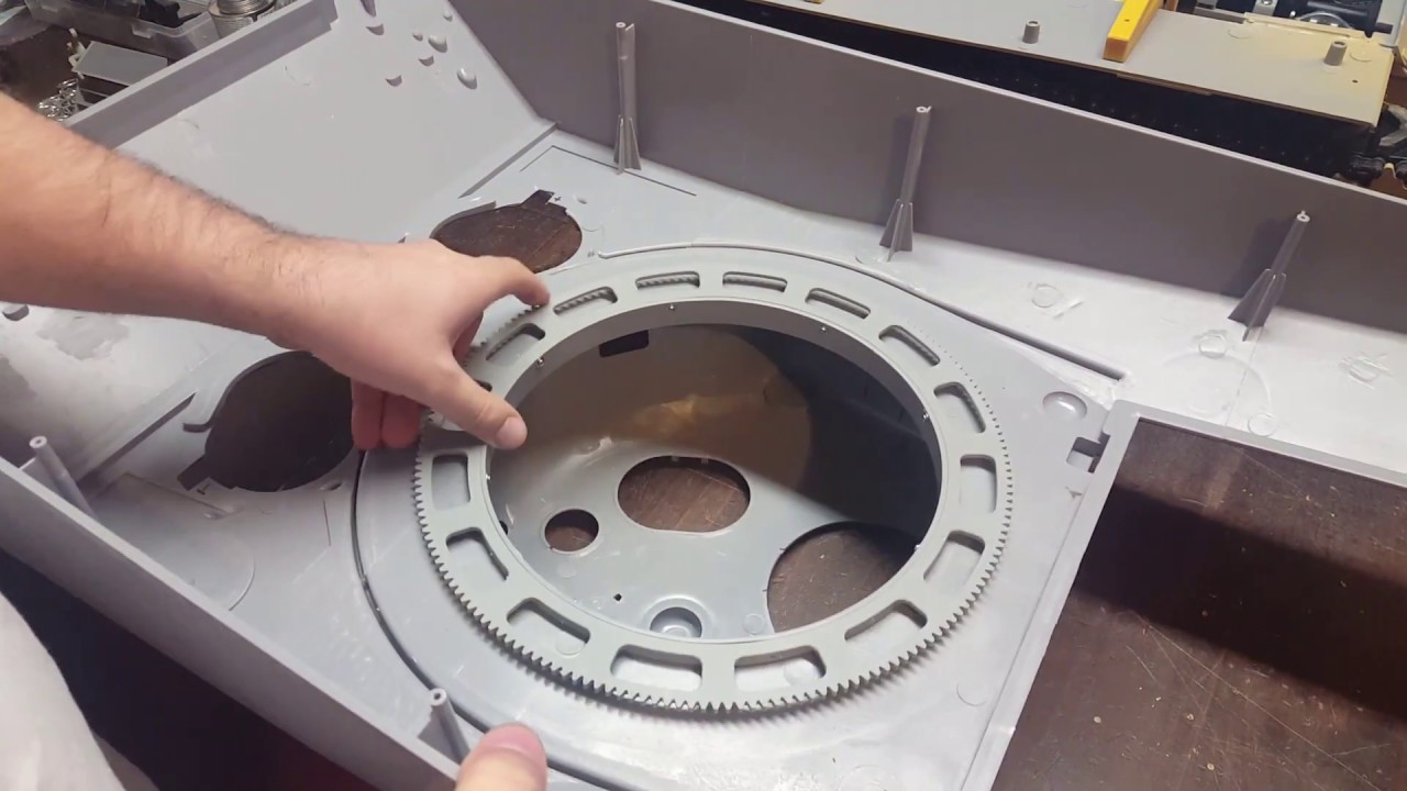 1/6th Scale Dragon Sherman Tank - Turret Rotation - Spyker Workshop ...