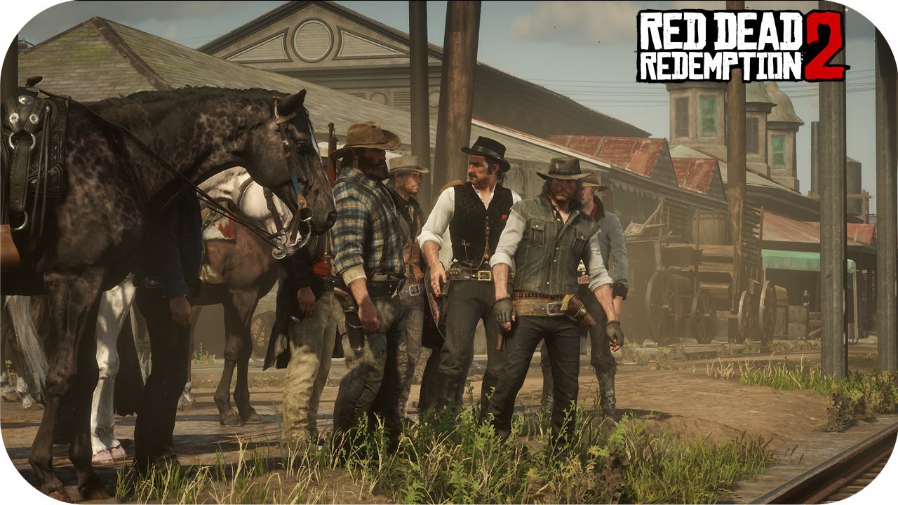 Original John Marston Final Train Robbery | Playing as Original John ...