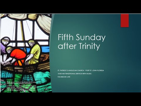 Fifth Sunday after Trinity St. Peter - 06/30/2024 - St. Patrick's ...