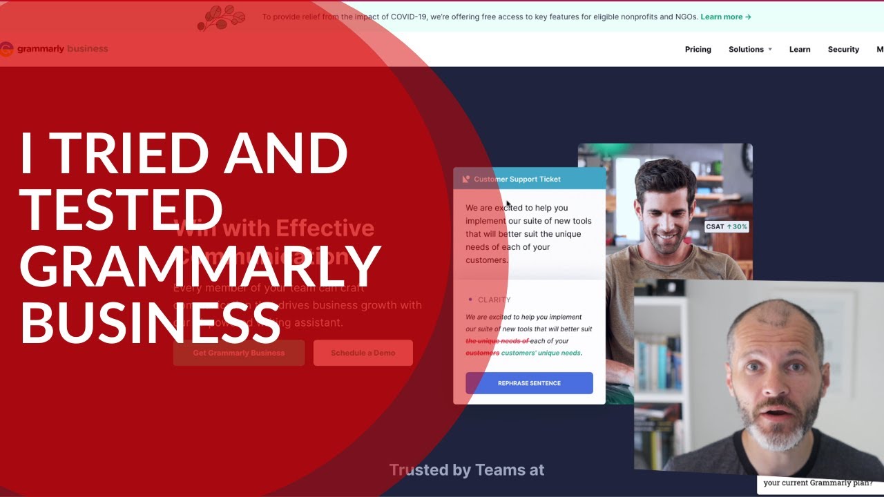 Grammarly Business Review: Is It Worth It? - YouTube