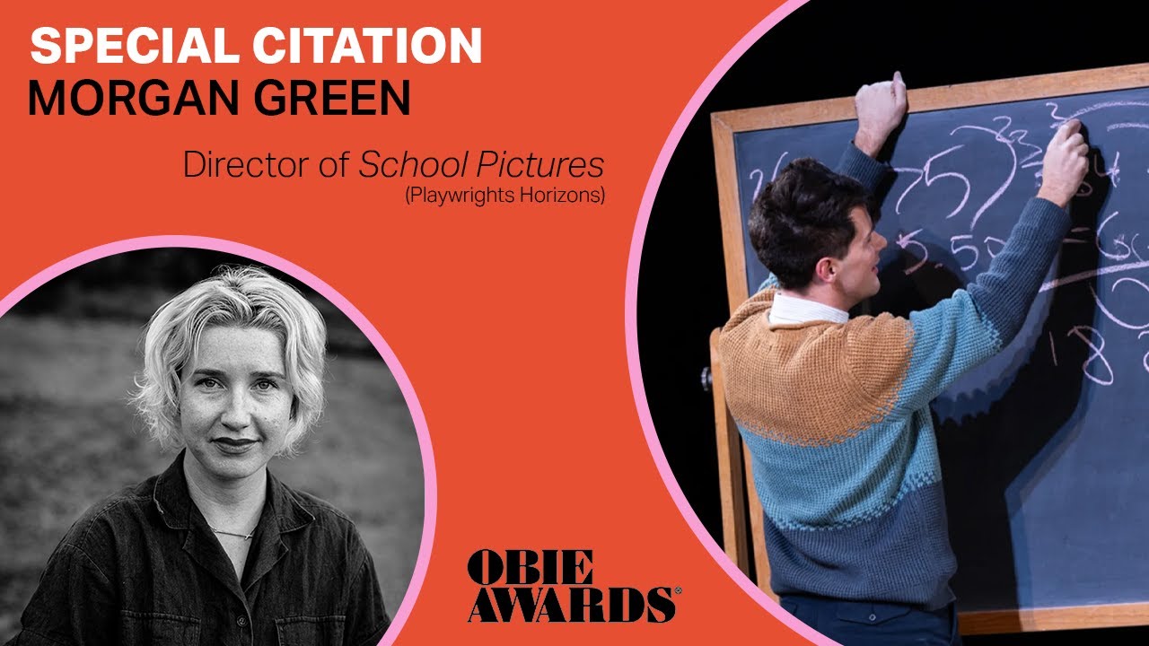 68th Obie Awards: Morgan Green Acceptance Speech - YouTube
