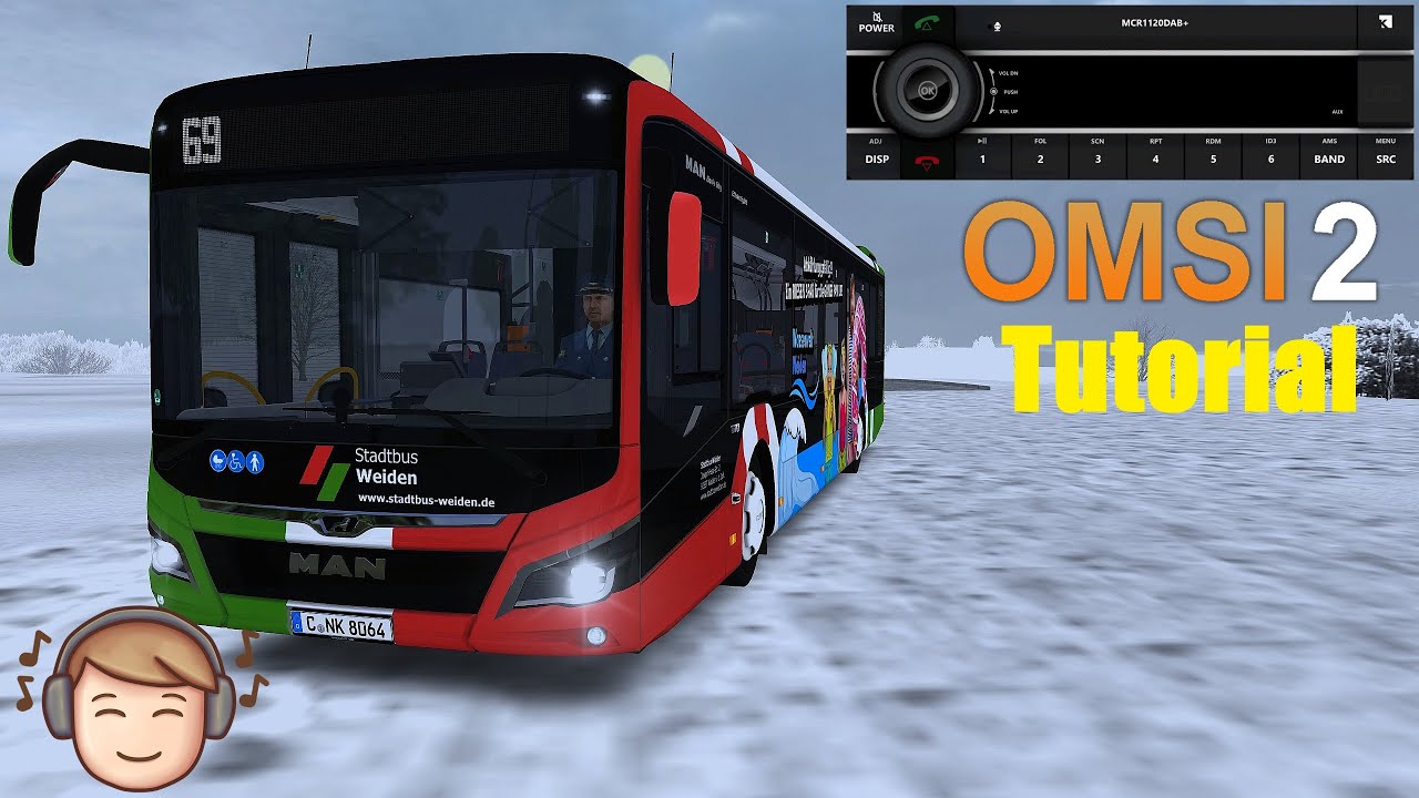 OMSI 2 - Tutorial | SuperRadio im MAN NLC einfügen + Lieblingsradio ...