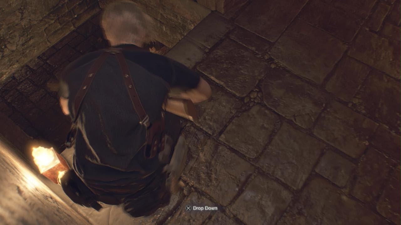 Resident Evil 4 Remake Glitch, Leon Falls Under the World - YouTube