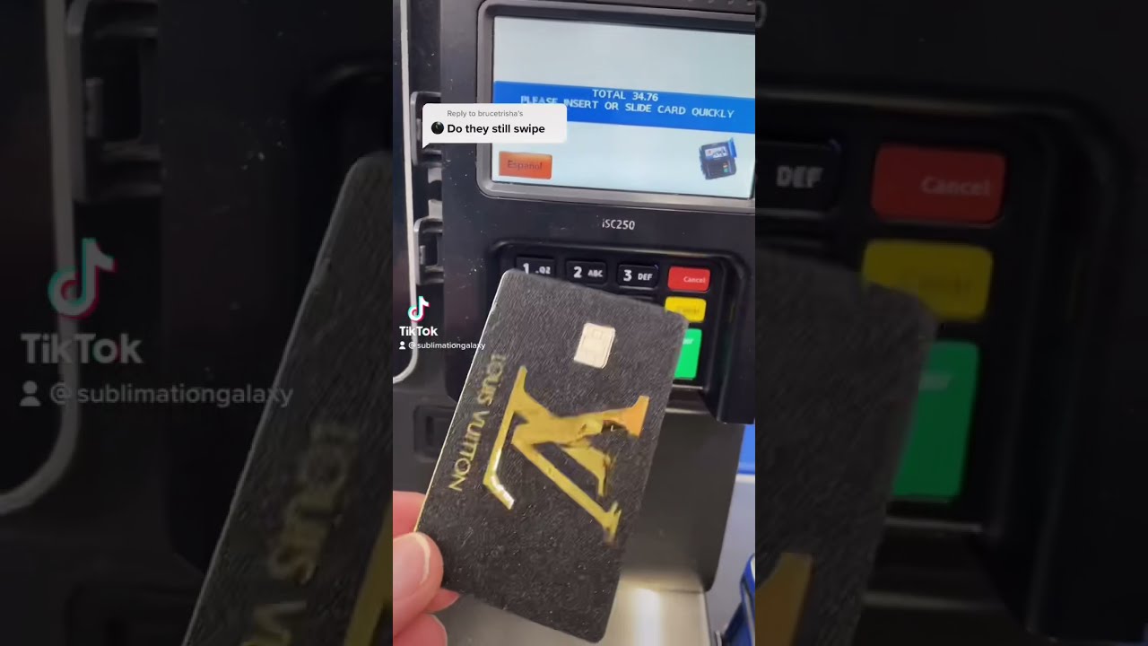 Using my custom skin covered debit card at Walmart. IT WORKS!!! - YouTube