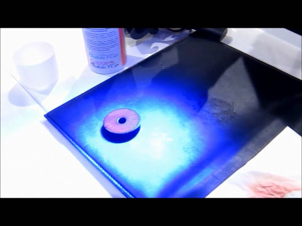 Babbcosafe 850 dual purpose red MPI ink for NDT inspection - YouTube