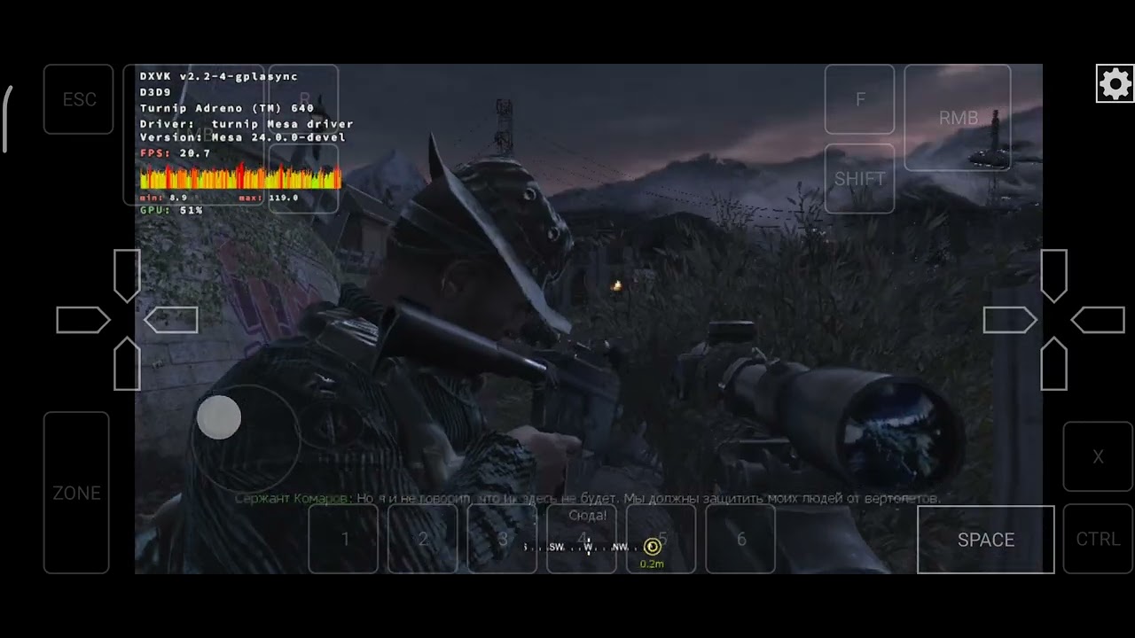 CoD 4: Modern Warfare (Android, Mobox, Poco X3 Pro, Max Graphics) - YouTube