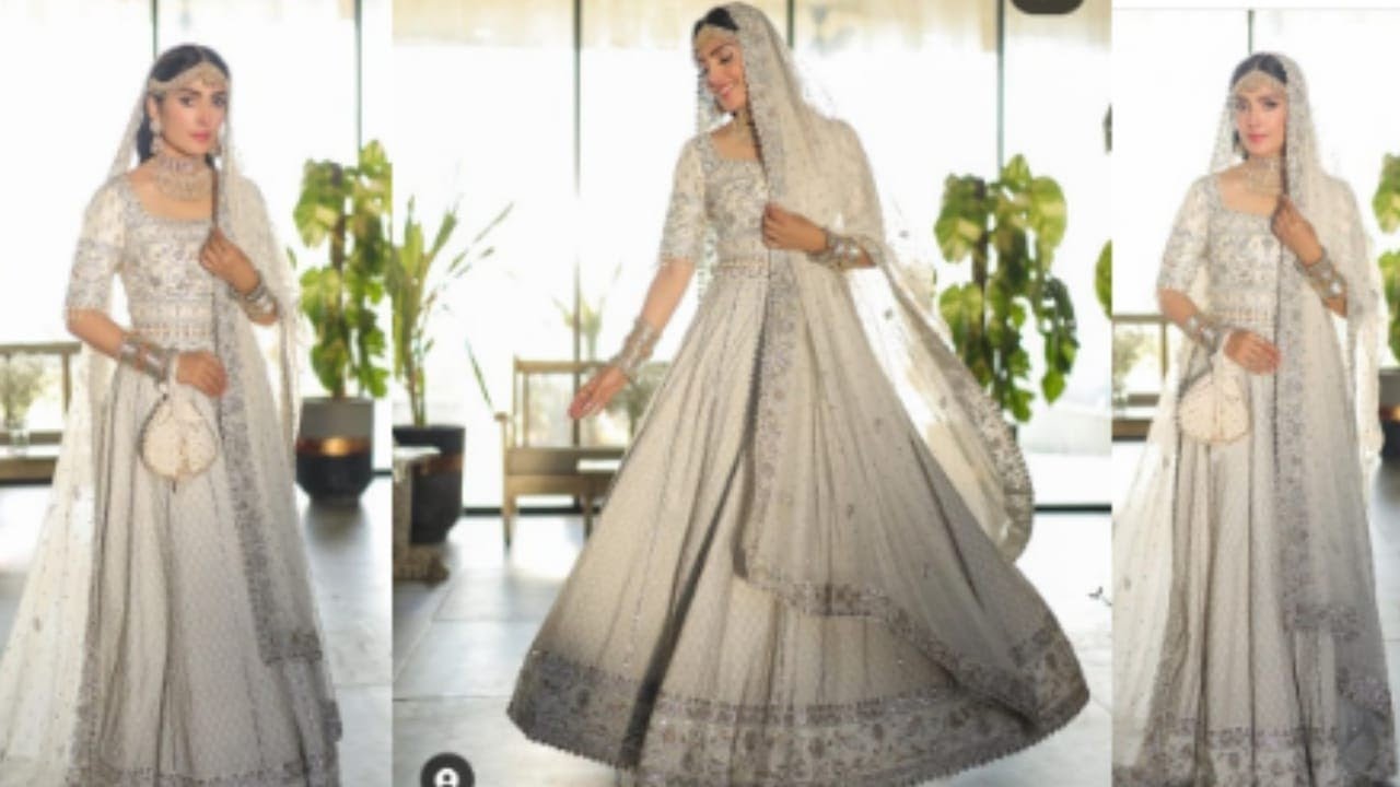 Ayeza Khan Nikah look😍 Chand or Tara Nikah @AyezaKhanOfficiall - YouTube
