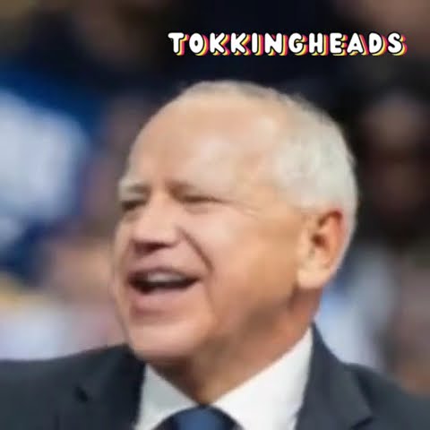 Tim Walz sings heat waves - YouTube