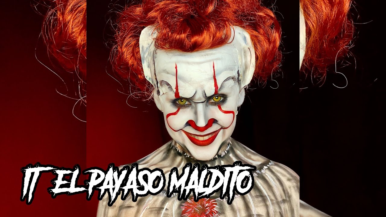 ME MAQUILLO CONTANDO HISTORIAS DE TERROR - IT EL PAYASO MALDITO ...