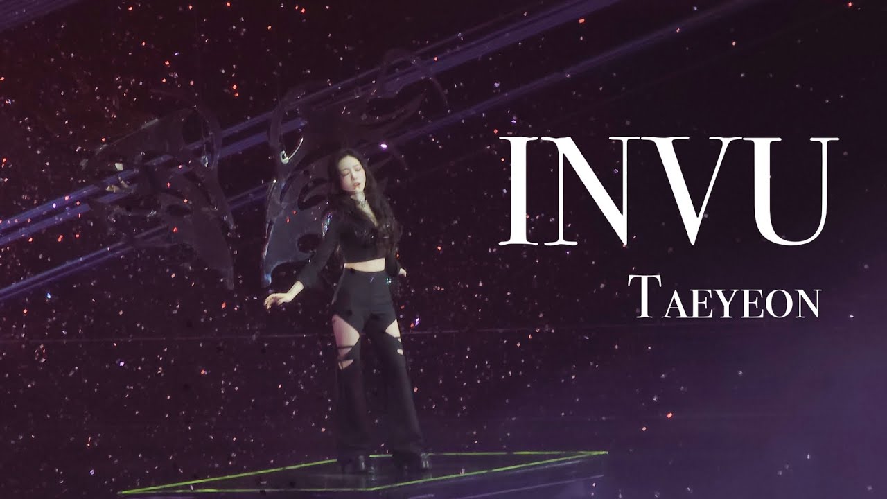 250601 INVU - TAEYEON (The TENSE Concert in Bangkok) - YouTube
