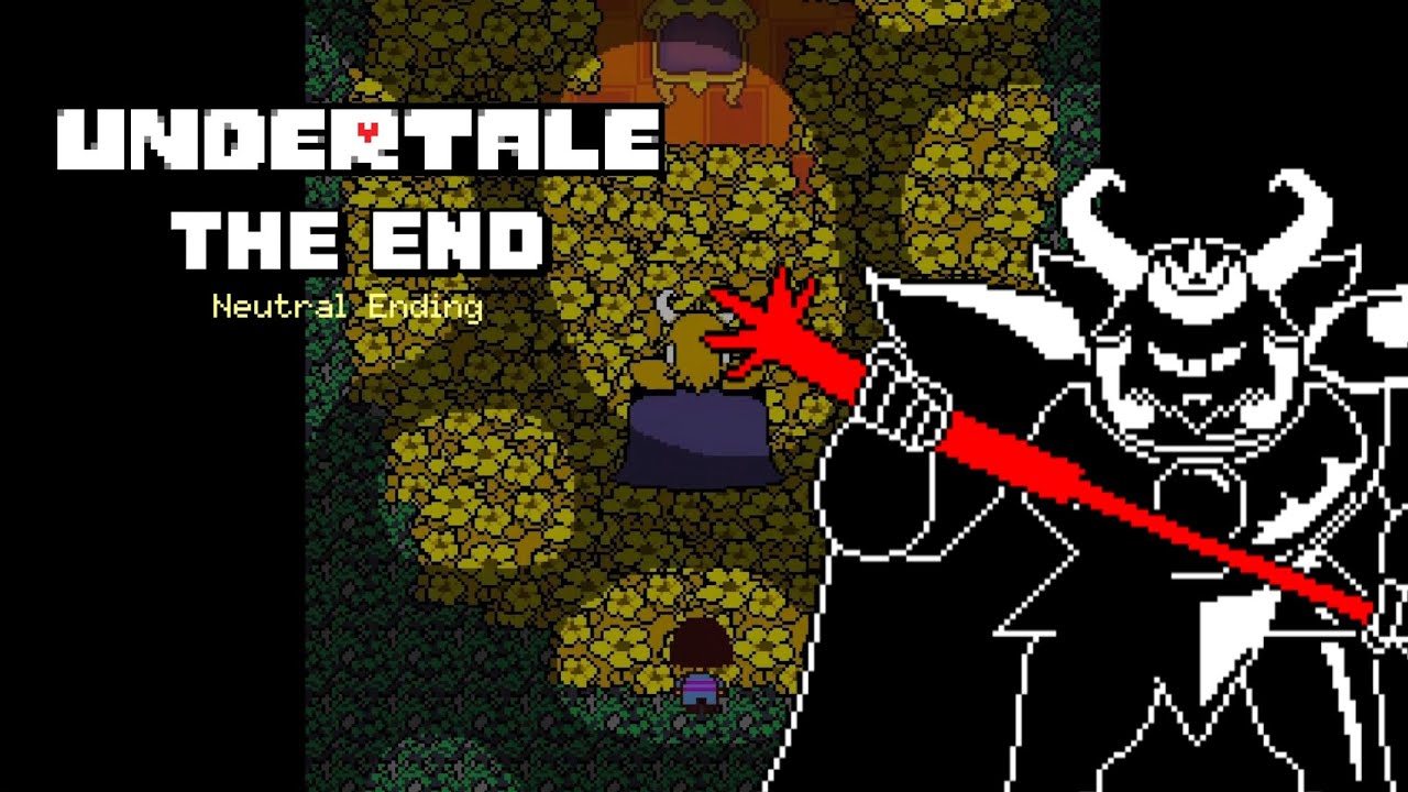 Undertale - The End [Neutral Ending] - YouTube