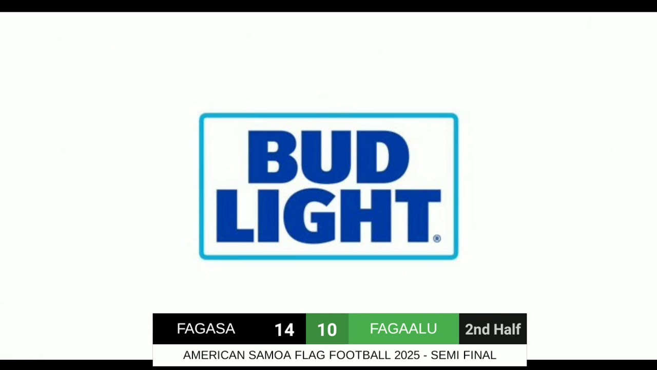 FAGASA vs FAGAALU - American Samoa Flag Football Semi Final 2025 - YouTube