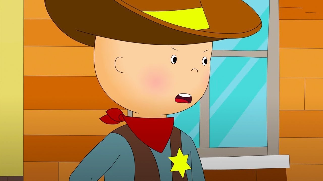 Cowboy Caillou | Caillou | Cartoons for Kids | WildBrain Little Jobs ...
