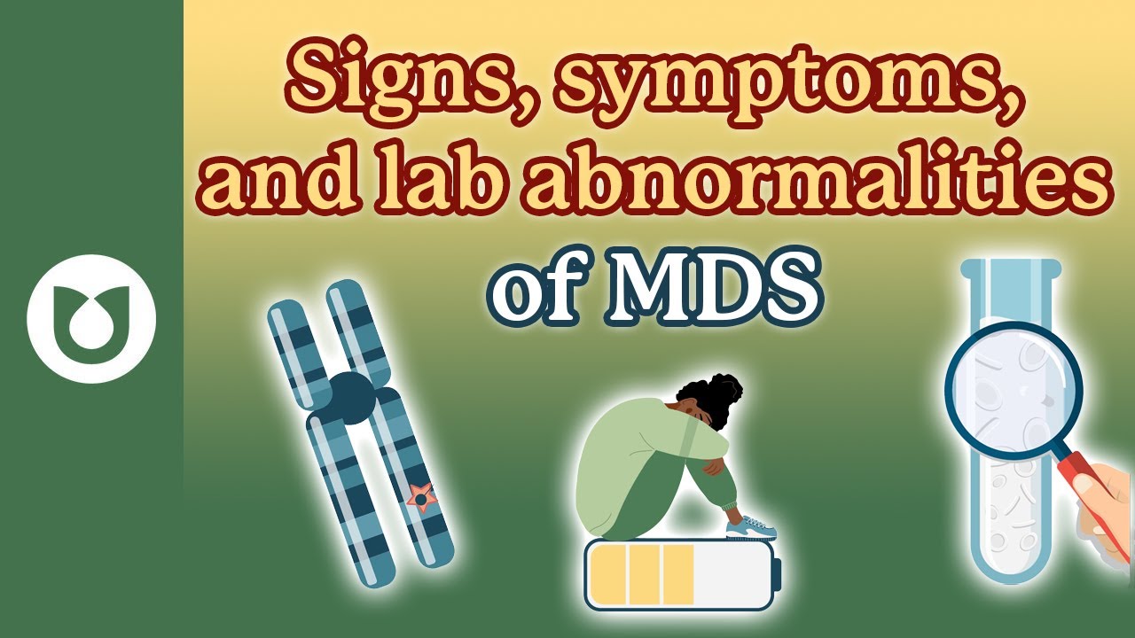 What are the signs, symptoms, and lab abnormalities of MDS? #AML - YouTube