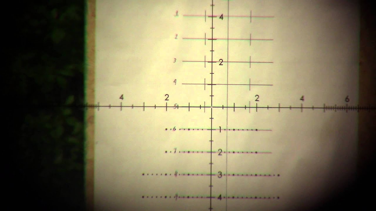 Vortex razor gen2 4.5-27 mechanical tracking test - YouTube