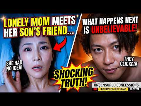 Lonely Mom Meets Her Son’s Friend… What Happens Next Is UNBELIEVABLE! #japanesedrama