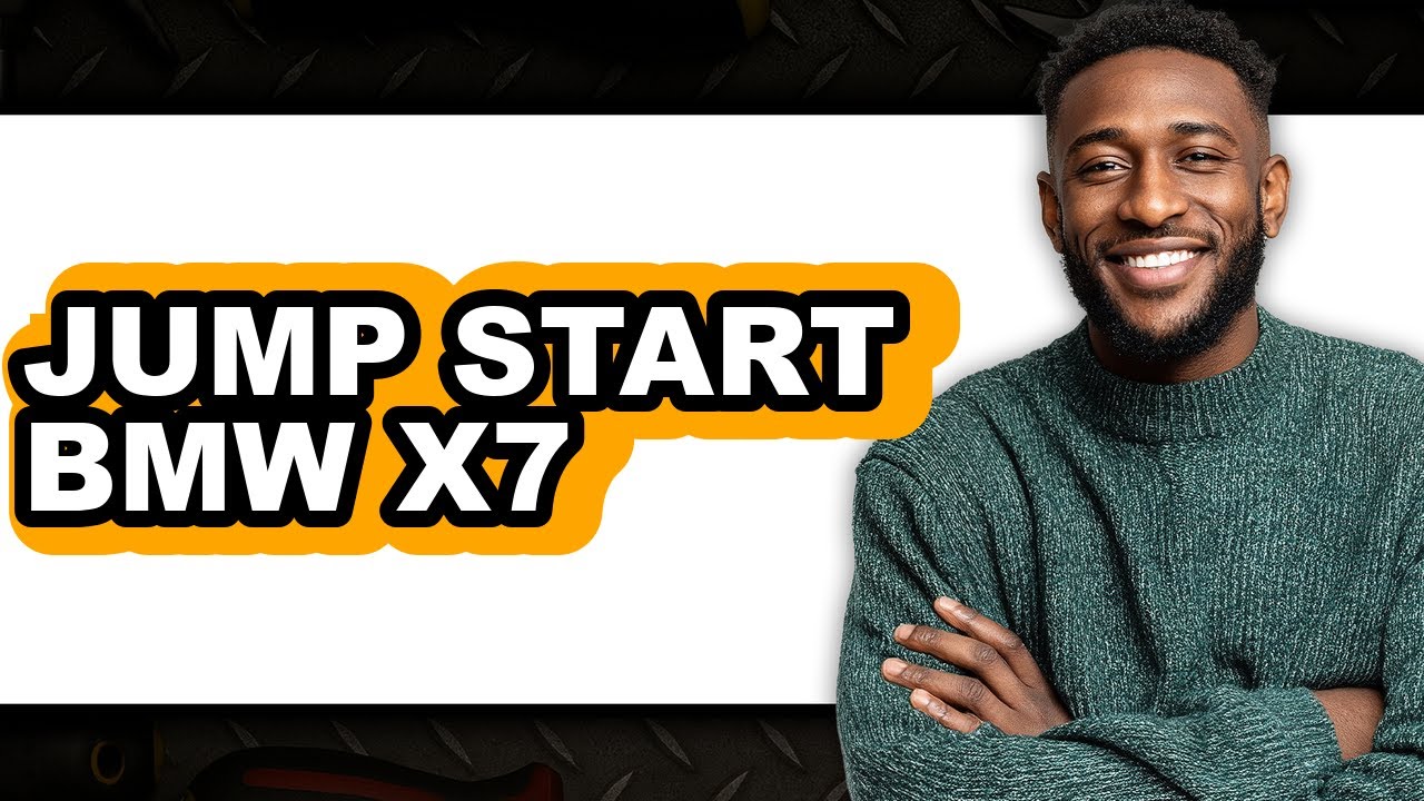 How To Jump Start BMW X7 - Step By Step - YouTube