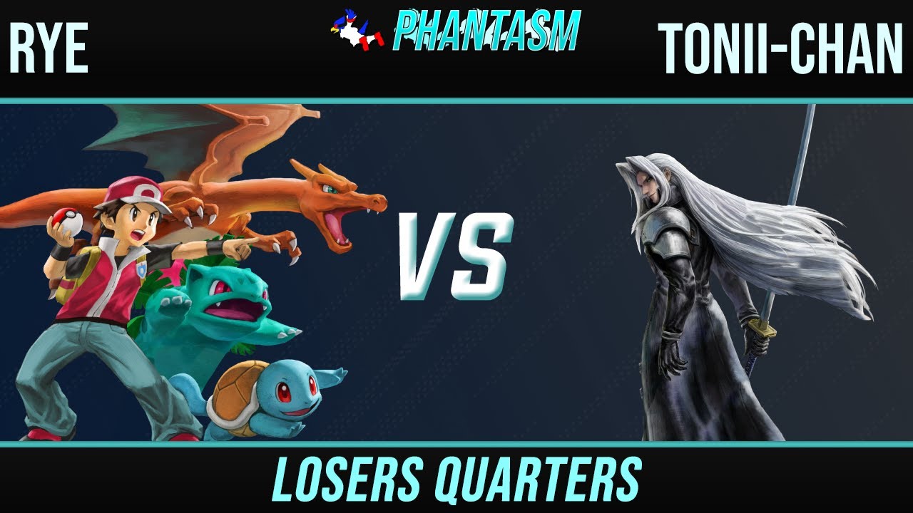 Rye (Pokemon Trainer) vs Tonii-Chan (Sephiroth) - Phantasm 48 Losers ...