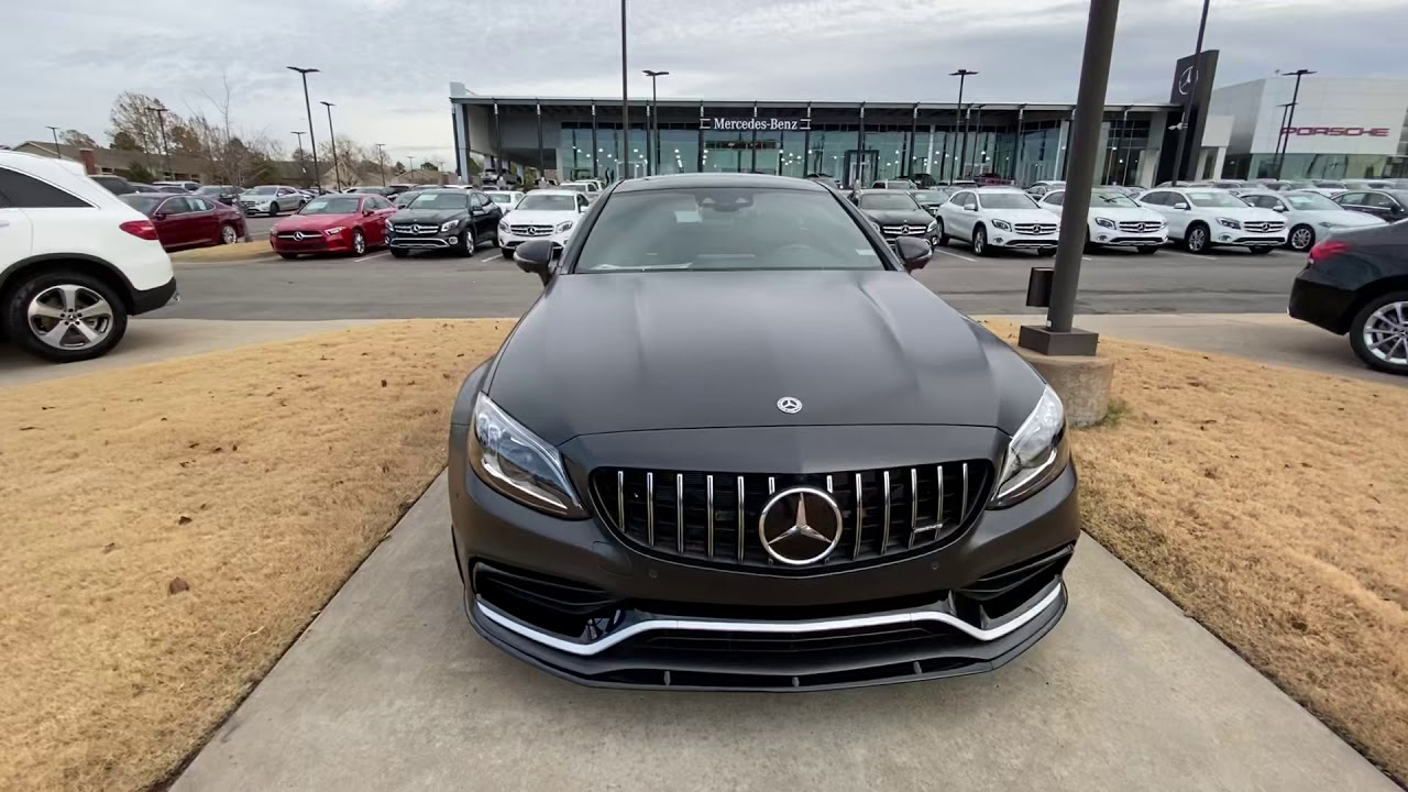 Jose presents our 2020 Mercedes C63S AMG - YouTube