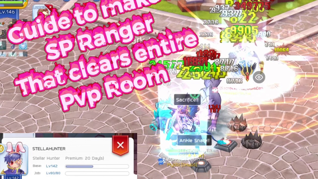 20k sp SP Ranger clears ENTIRE PVP Room (Guide on how to do this) - YouTube