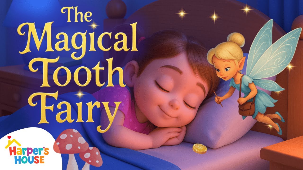 The Magical Tooth Fairy Story | Bedtime Song & Early Learning for Kids ...