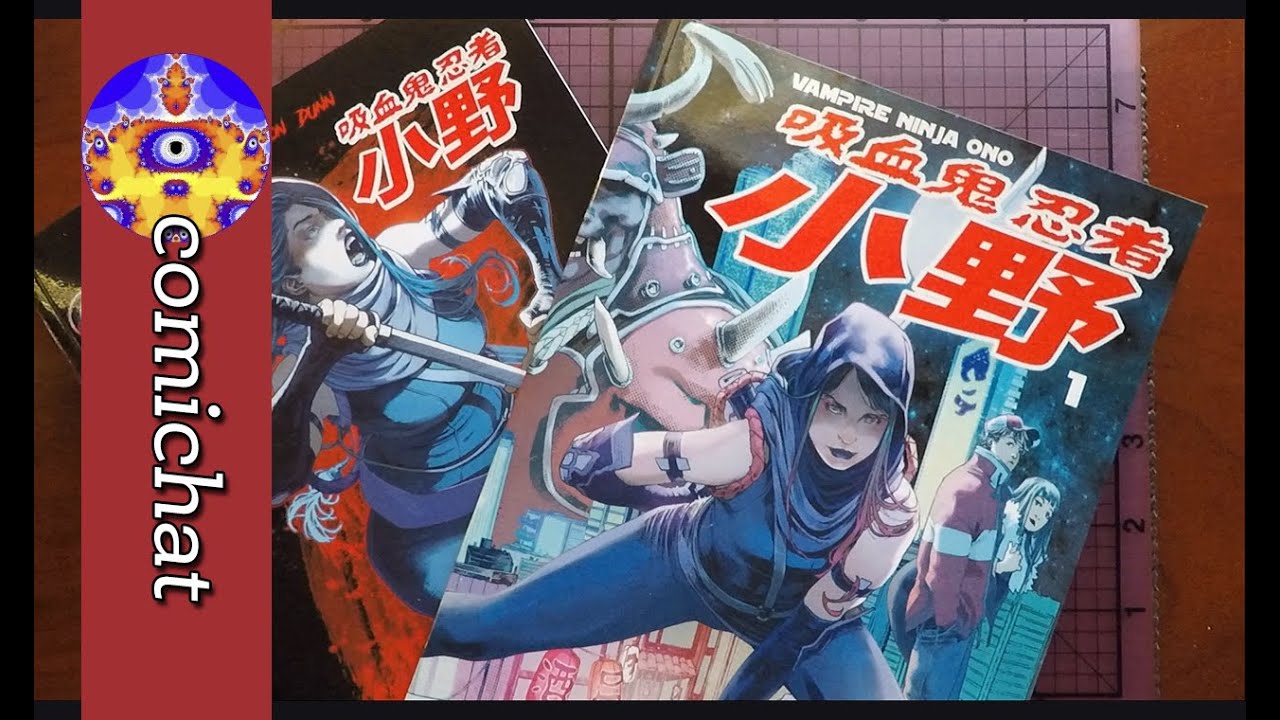 Vampire Ninja Ono #1 - Comichat with Elizibar - YouTube