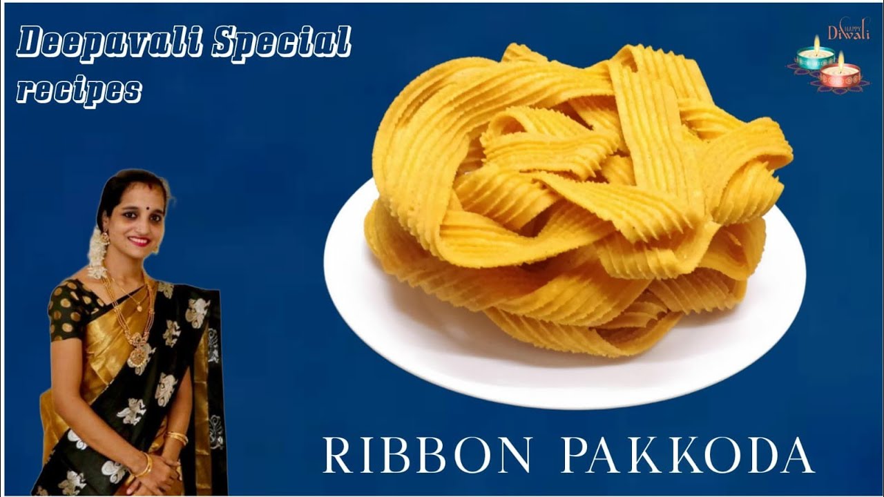 Ribbon pakoda Recipe | ரிப்பன் பக்கோடா ரெசிபி | Ola Pakoda | Seeval ...