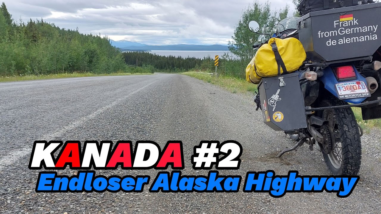 West Kanada, mit dem Motorrad von Whitehorse nach VancouverAuf dem ...