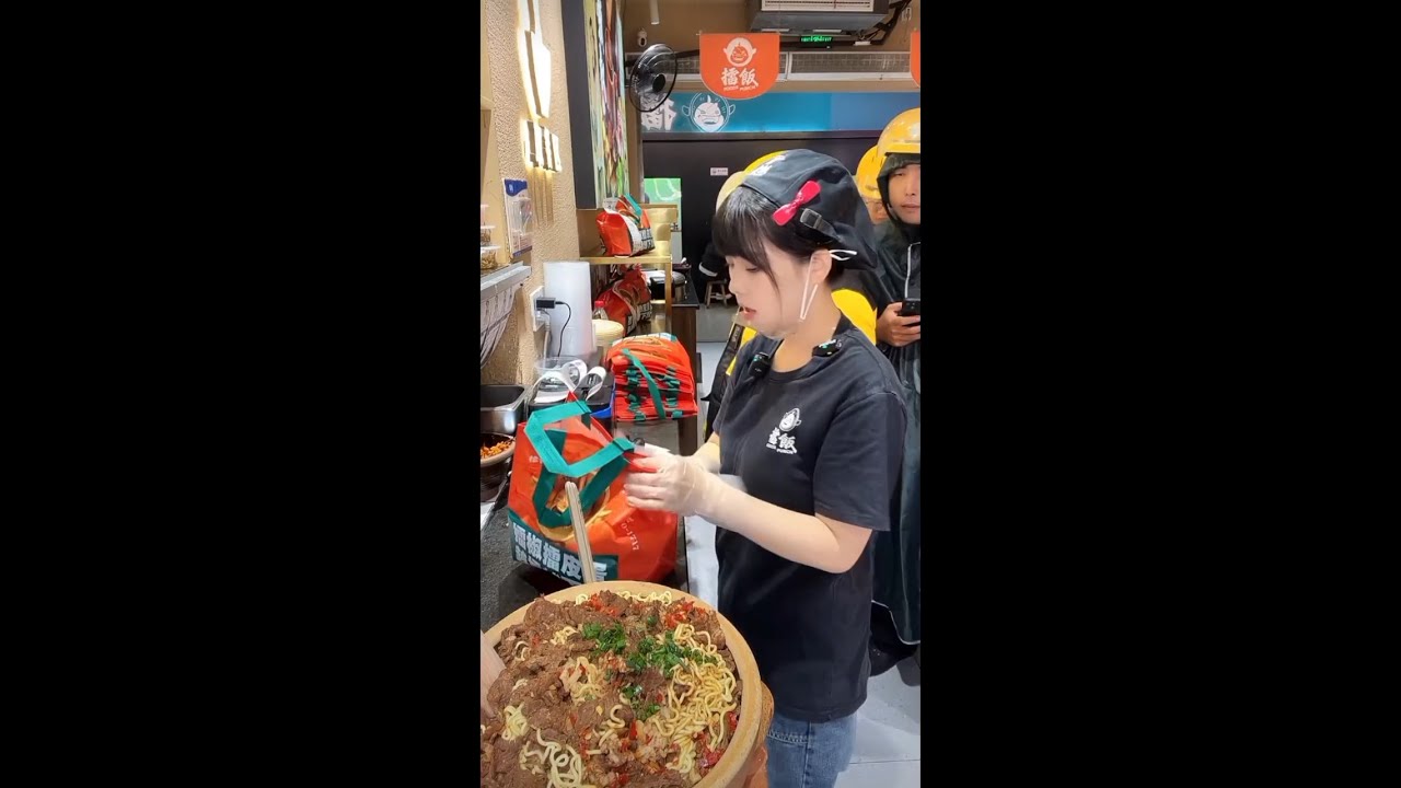 Food packing girl Live streaming - YouTube