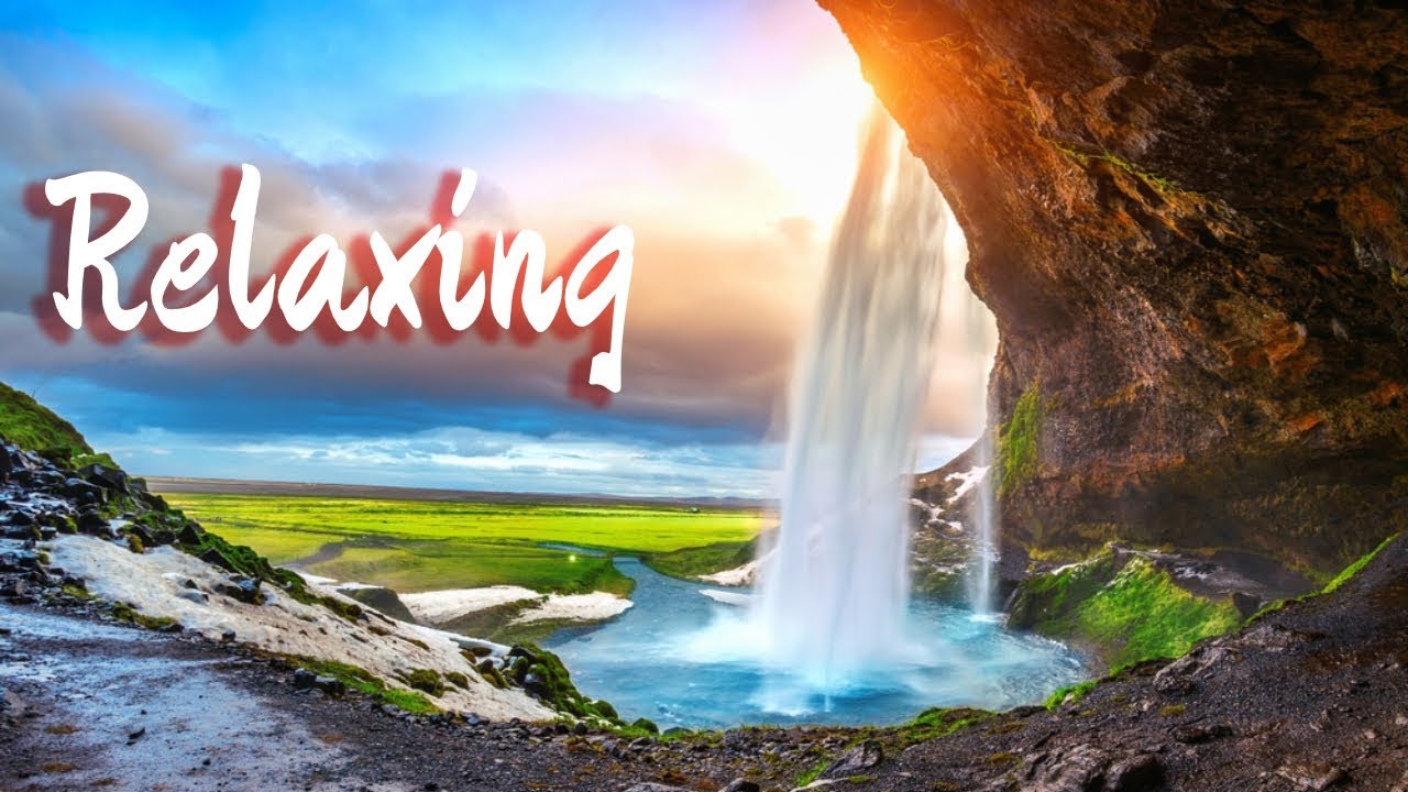 Soul relaxing waterfall sound - YouTube