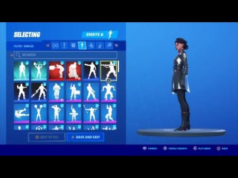 Fortnite RUE Skin DIFF EMOTES - YouTube
