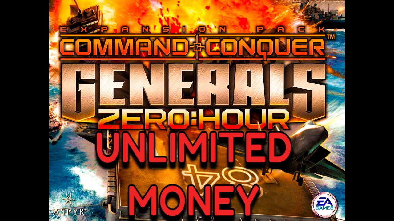 c&c generals zero hour unlimited MONEY.. - YouTube