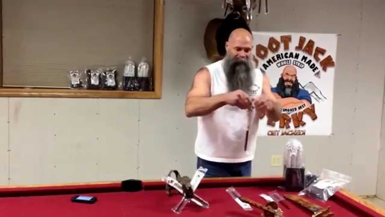 Boot Jack Jerky Ways To Open A Beef Stix - YouTube