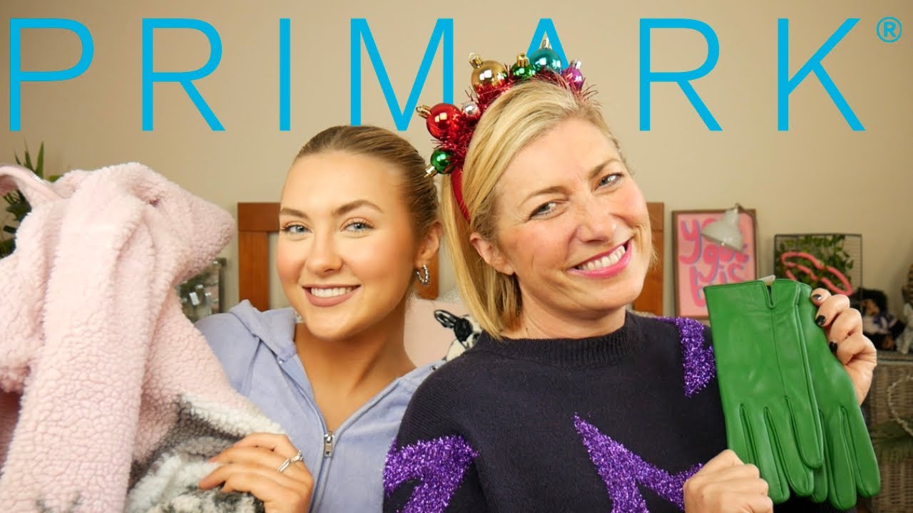 surprise!! new in PRIMARK HAUL december 2022 - mum & daughter - YouTube
