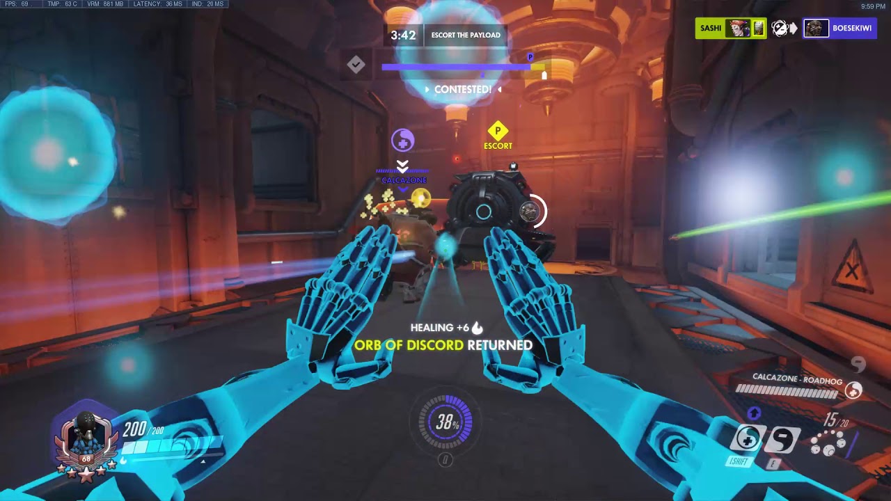 Three Times Two - Arassaria - Kings Row Attack - 2700 SR - Zenyatta PoV ...
