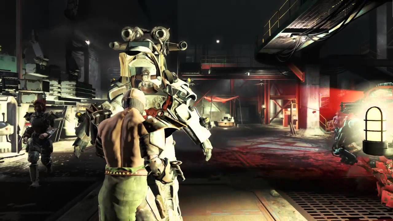 Fallout 4 dlc robot army - YouTube