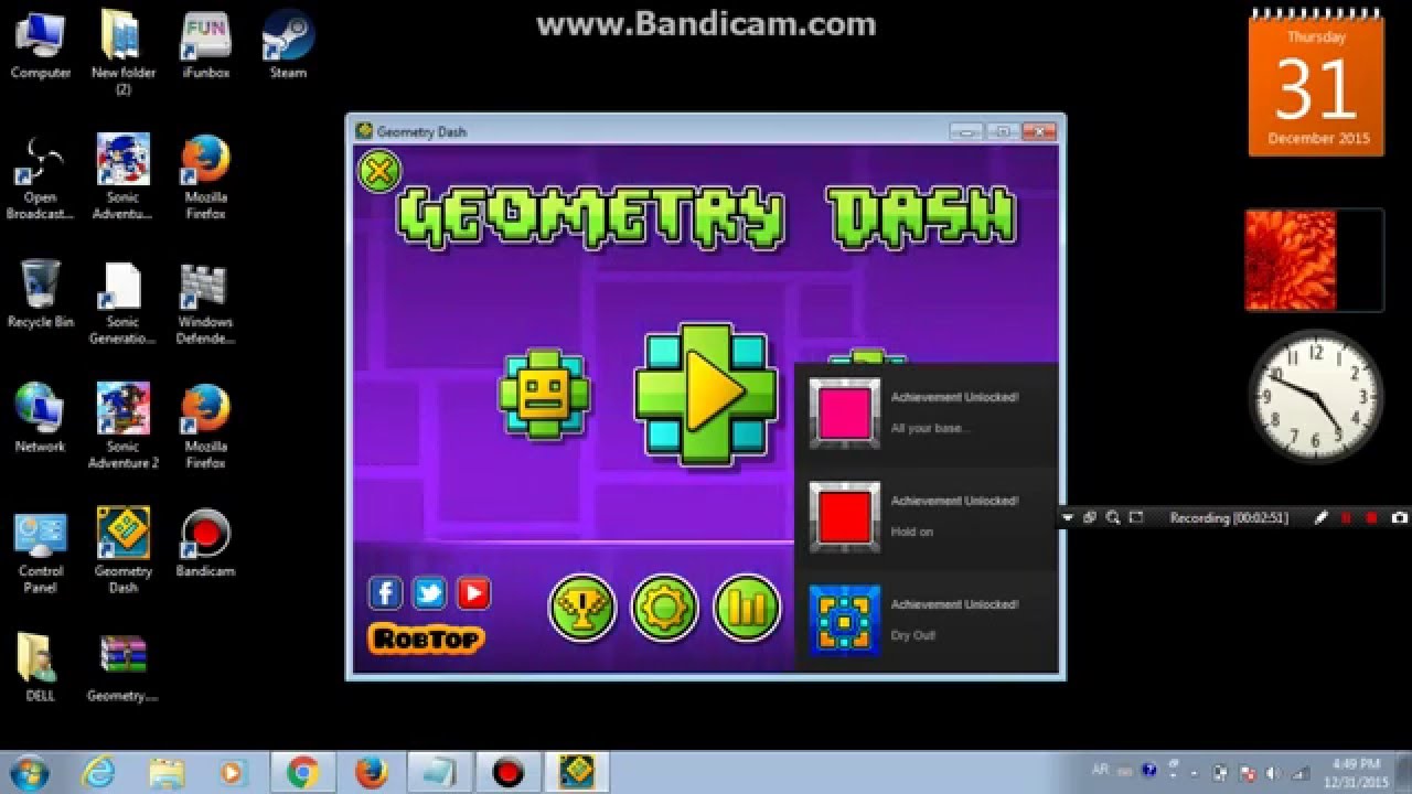 HOW TO GET ALL ICONS AND STARS IN GEOMETRY DASH - YouTube