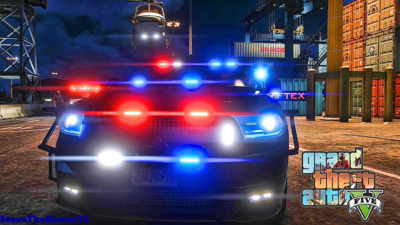 Playing GTA 5 As A POLICE OFFICER Gang Unit Patrol🔥🔥|| GTA 5 Lspdfr Mod ...