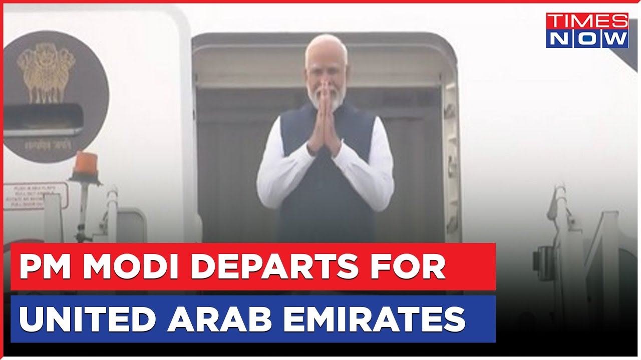 PM Modi Departs For UAE: Inauguration Of Abu Dhabi's 1st Hindu Mandir ...