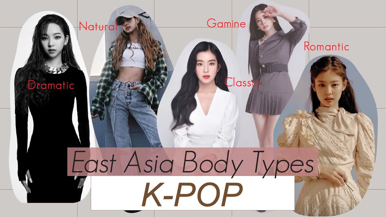 Body Types : K-POP (East Asia) - YouTube