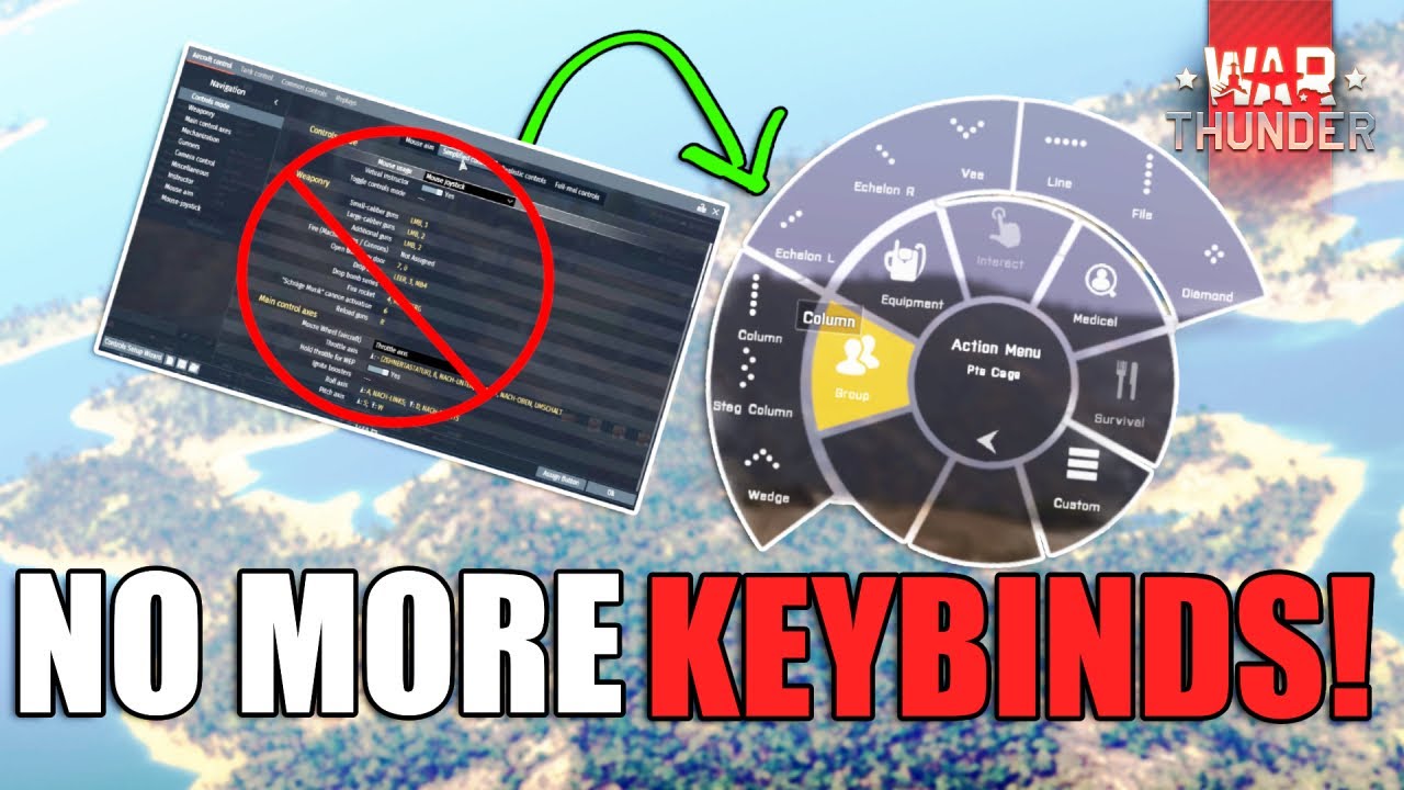 I FIXED THE KEYBINDS PROBLEM IN WAR THUNDER! AND I NEED YOUR OPINION ...