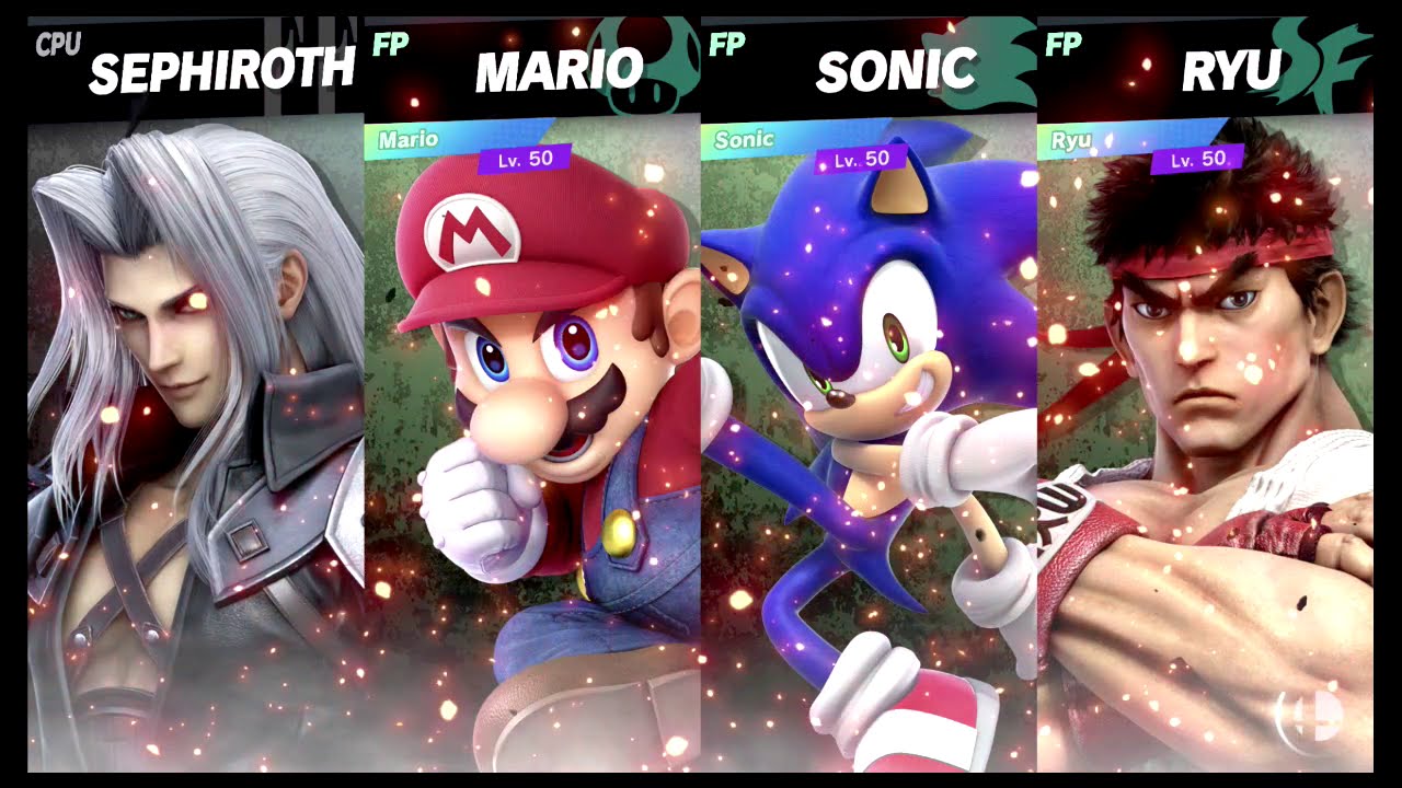 Super Smash Bros Ultimate Amiibo Fights – Sephiroth & Co #117 Sephiroth ...
