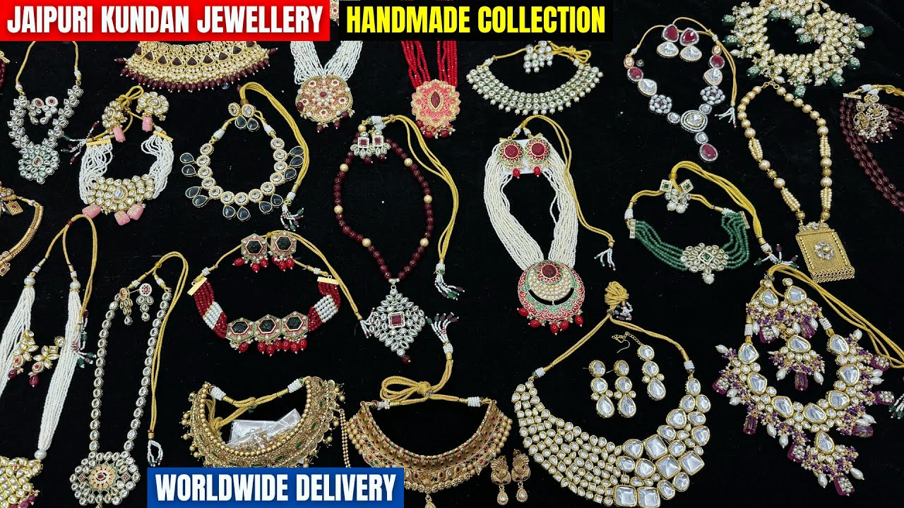 Premium Jaipuri Artificial jewellery Collection | Kundan Meenakari ...
