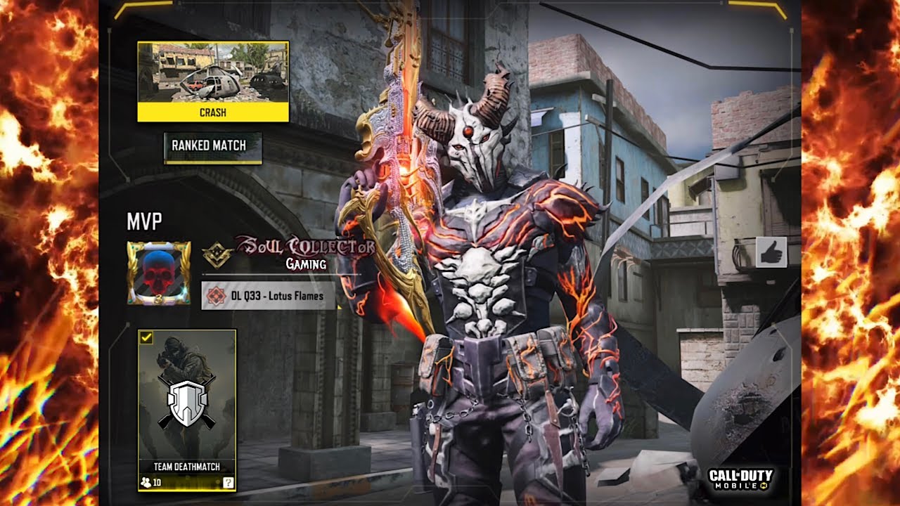 Mythic DL Q33- Lotus Flames • Diamond Camo | (Ranked) Team Death Match ...