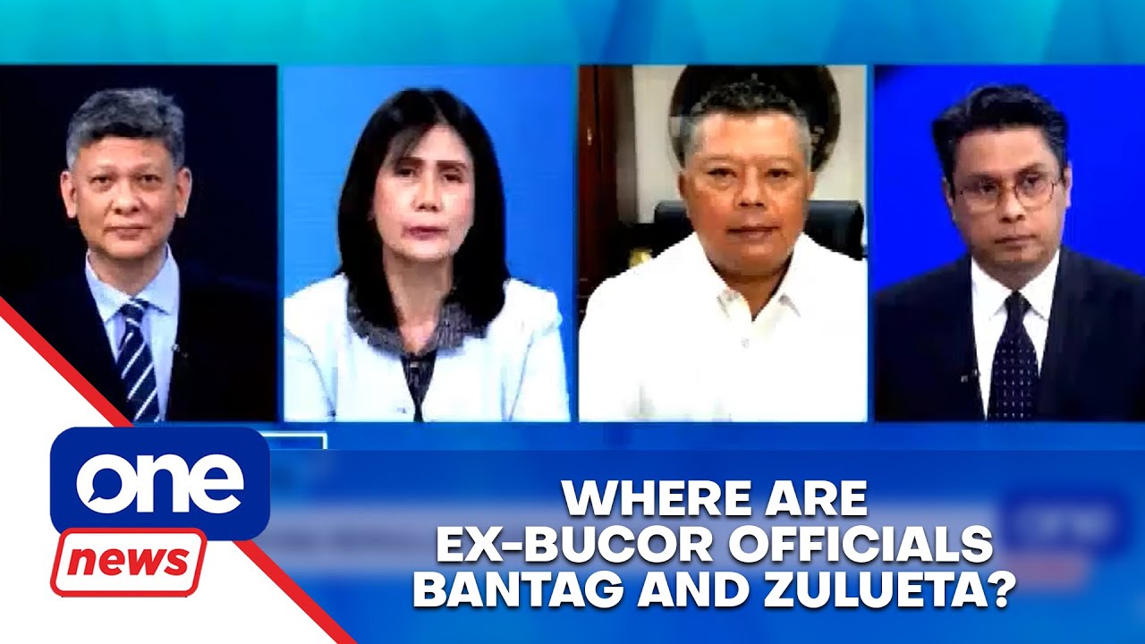 DOJ knows where ex-BuCor officials Bantag and Zulueta are - YouTube