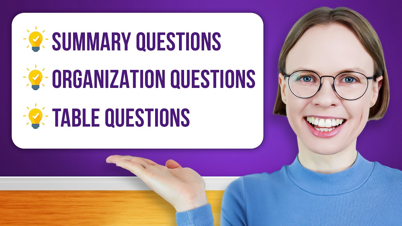 TOEFL Reading Question Types and Strategies | Summary Questions ...